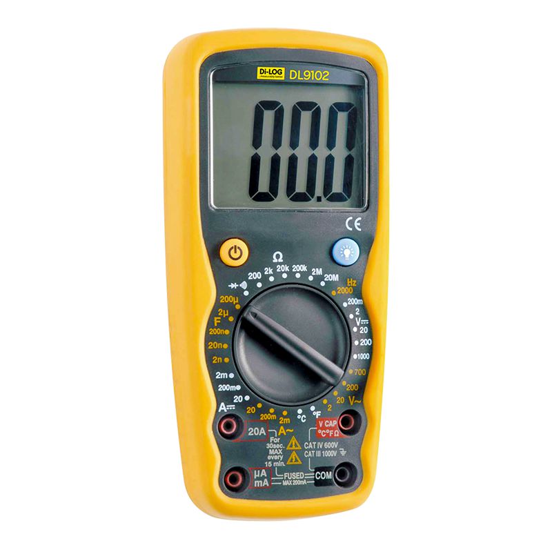 Di-Log DL9102 General Purpose Multimeter c/w – www.fusebox.shop