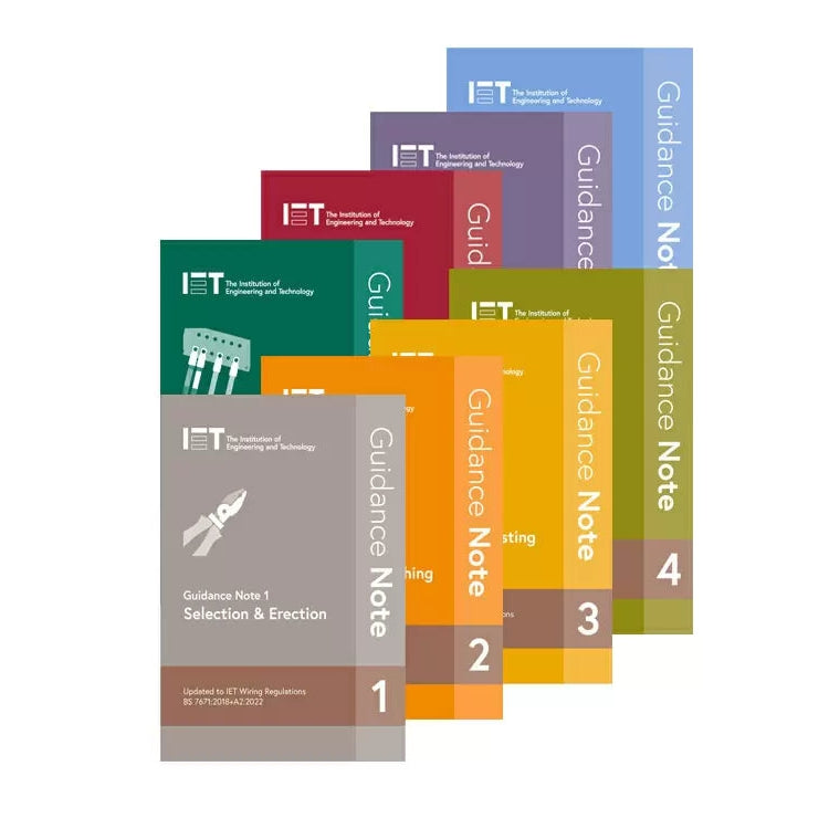 IET Guidance Note Value Pack - 18th Edition – www.fusebox.shop