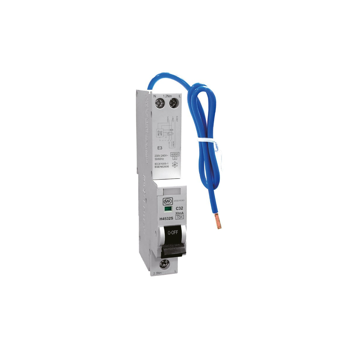 MK Sentry AFDD 6kA C Curve 30mA Type A – www.fusebox.shop