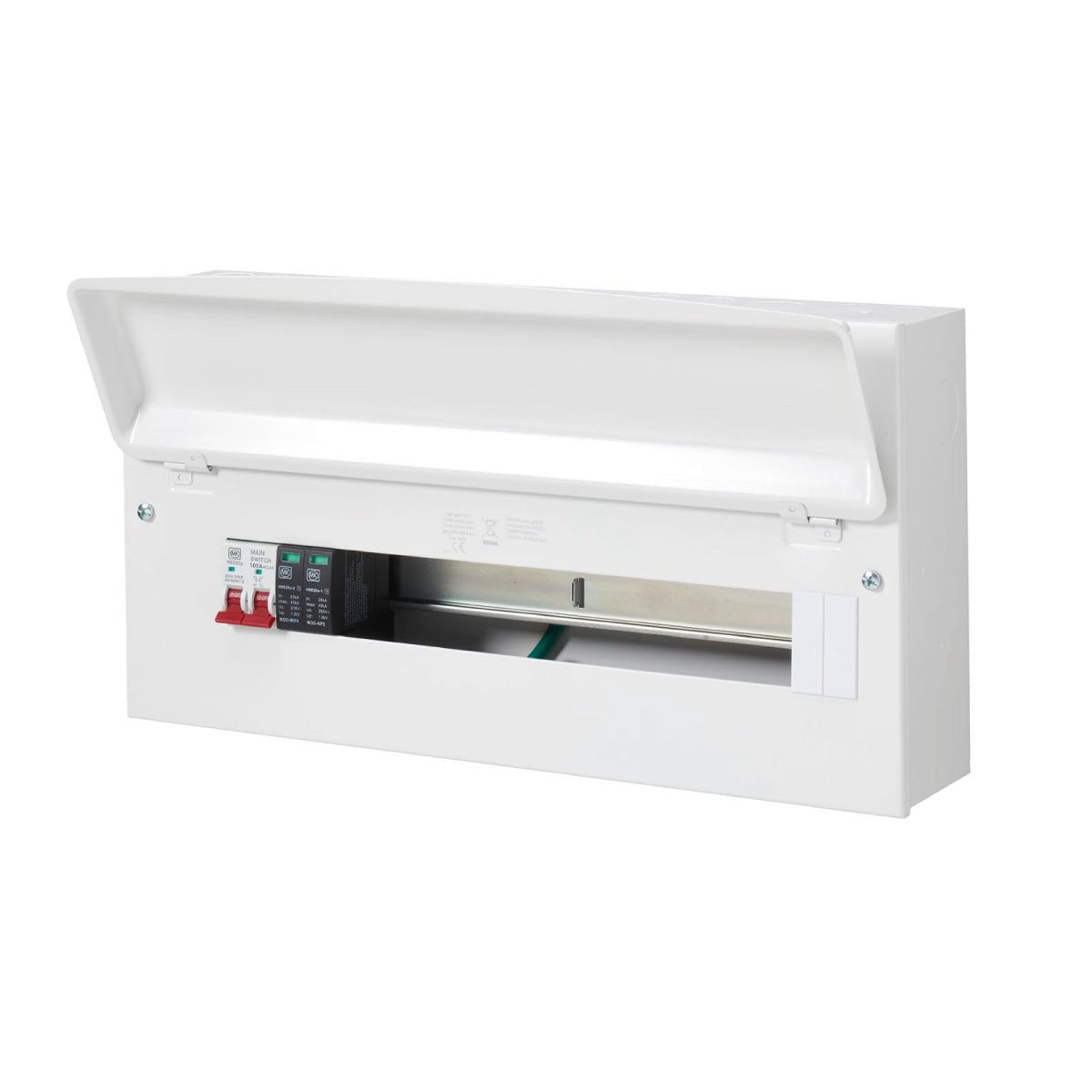 MK Sentry YS5721SMET 17 Useable Way Main Switch RCBO – www.fusebox.shop