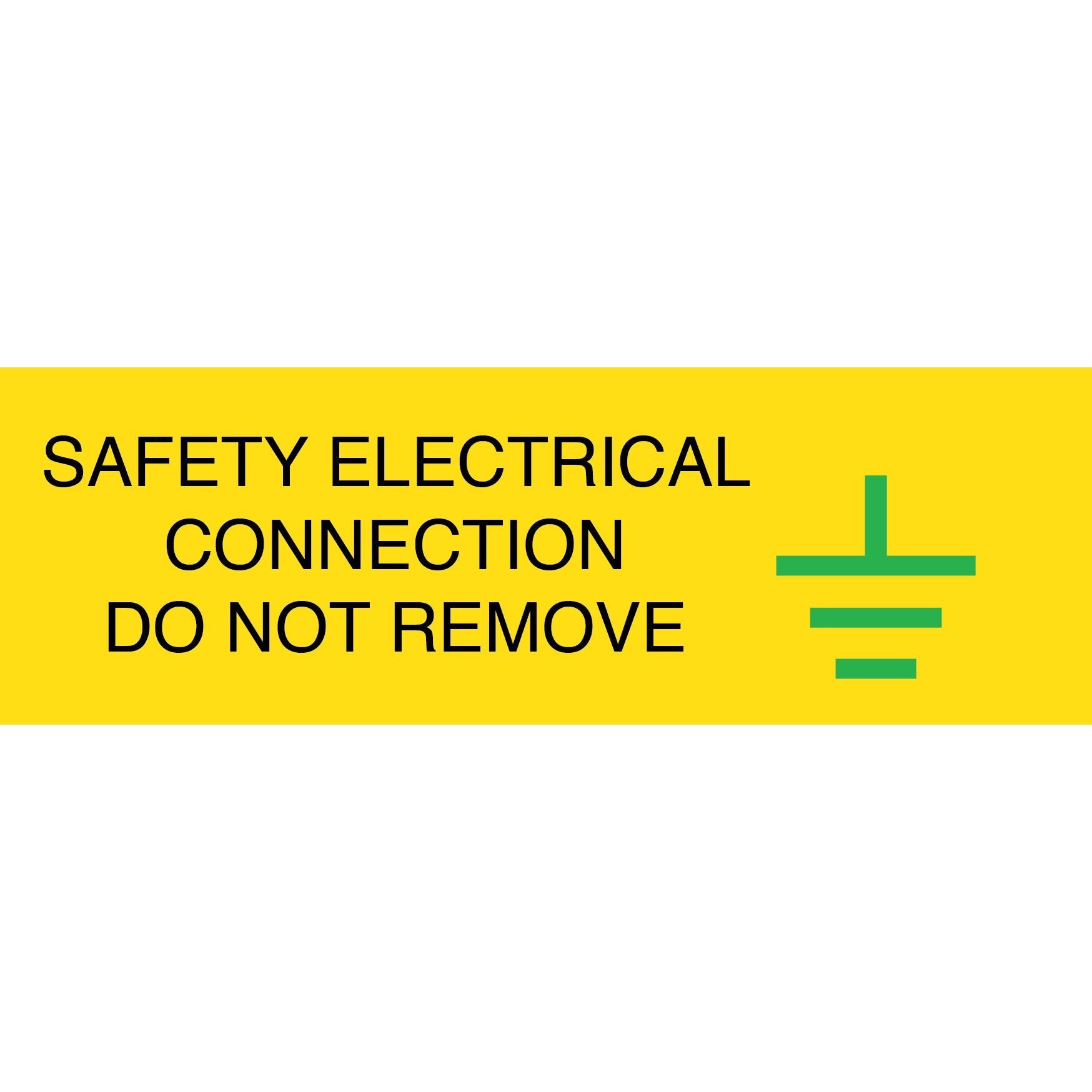 SES WLVLF50YBGP Safety Electrical Connection 80mm x – www.fusebox.shop