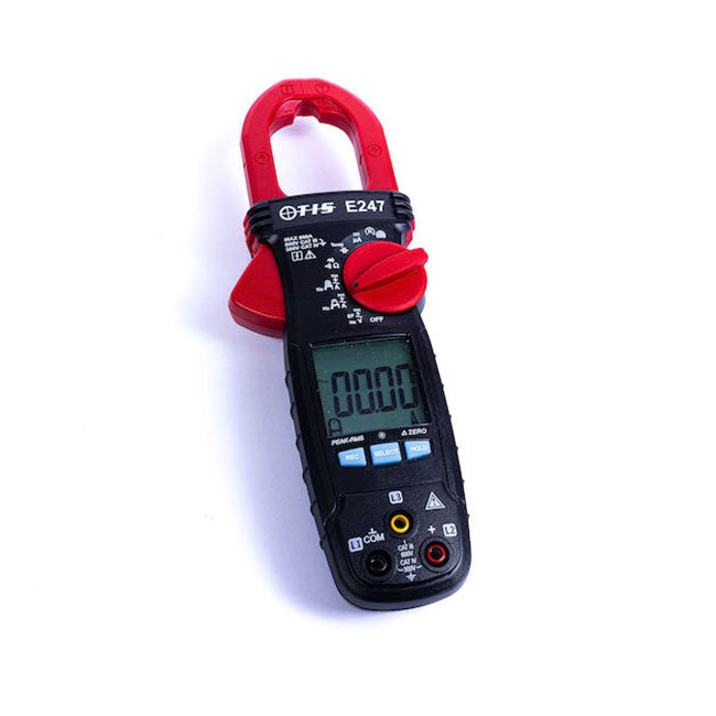 TIS TISE247 Elite TRMS AC/DC Digital Clamp Meter – www.fusebox.shop